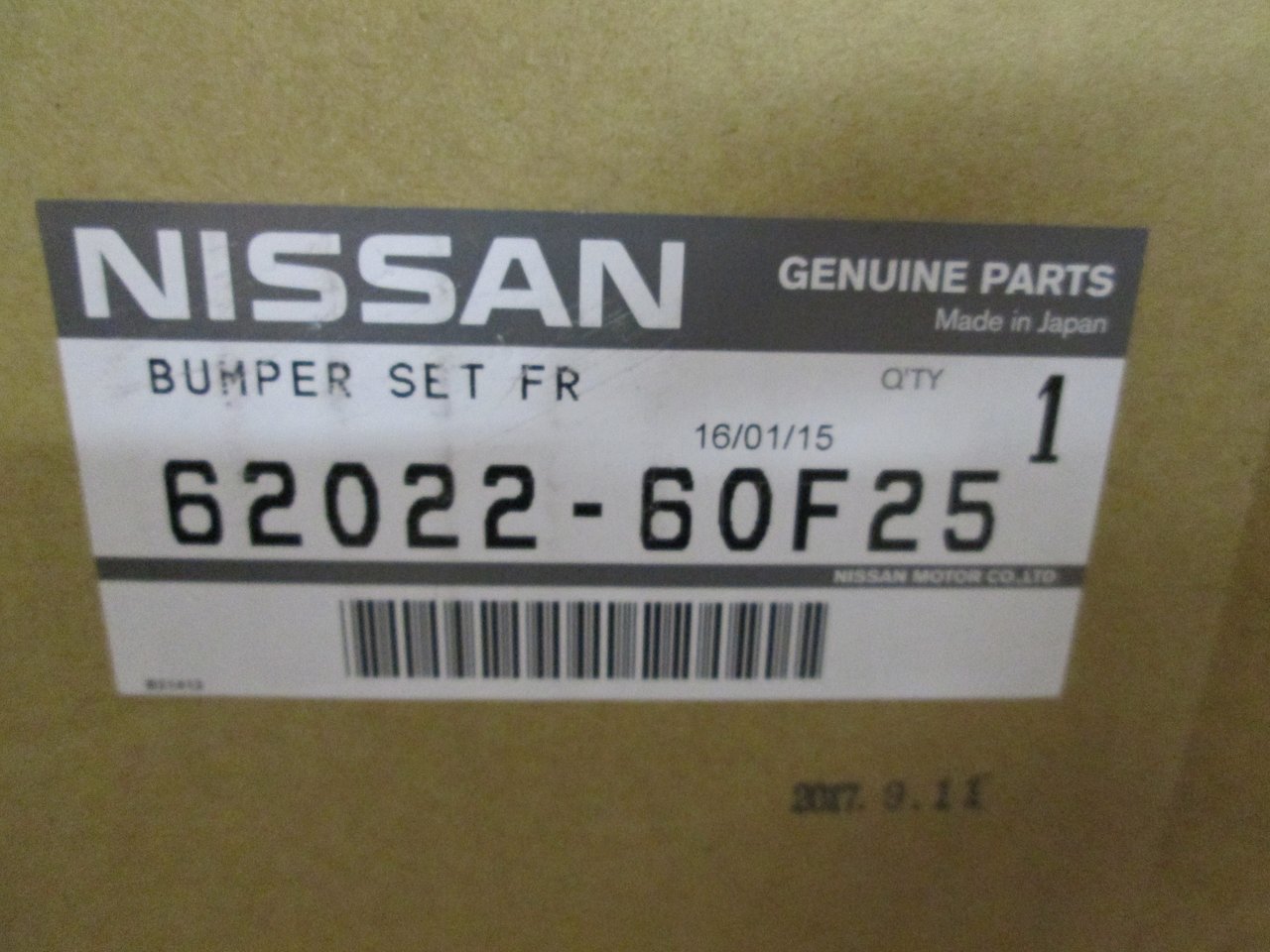180SX TYPE-X FRONT BUMPER 62022-60F25 - nissanJDMparts.com